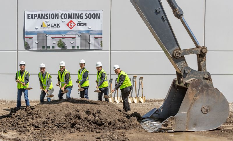 OCM Breaks Ground For Huge Expansion in Grayslake - LCP