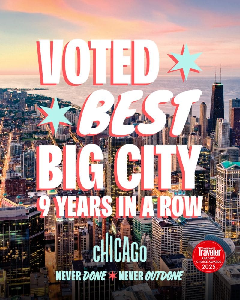 Chicago Named Best Big City in the U.S. By Conde Nast Traveler for 9th ...